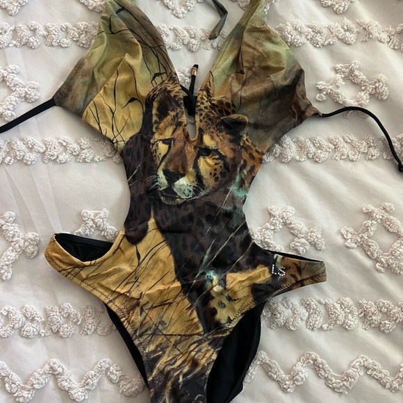 Swim | Animal Print Onepiece Swimsuit | Poshmark